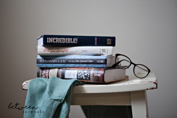 My Top Four Jewish Book Reads - Between Carpools