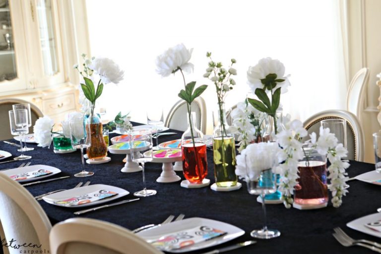 The Coolest Purim Table With Stuff You Have At Home - Between Carpools