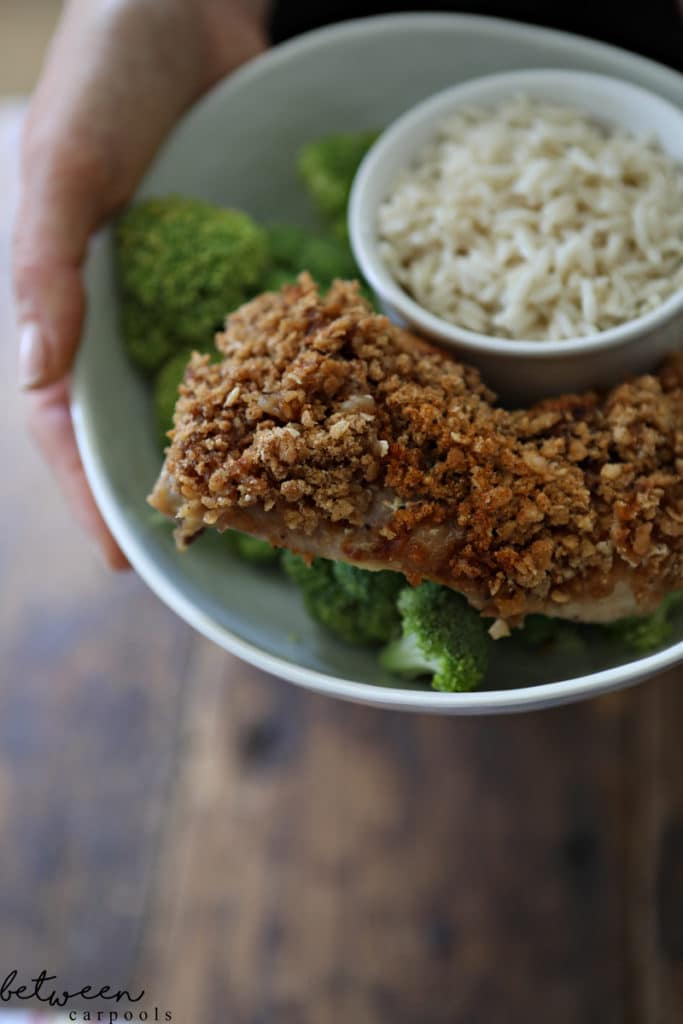 The Secret To Great Rice Krispies Chicken - Between Carpools