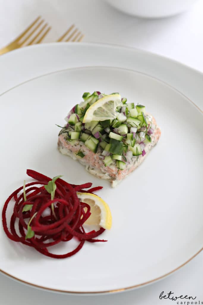 The Perfect Easy-Yet-Elegant Fish Appetizer - Between Carpools