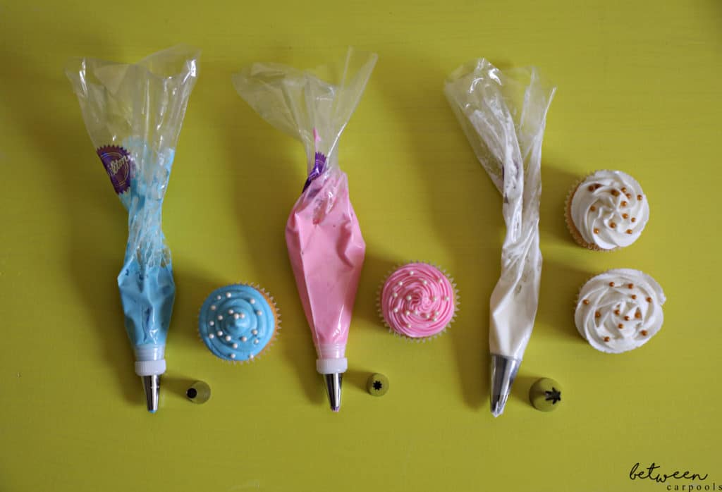 How to Ice a Cupcake and Make a Kid Super Happy - Between Carpools