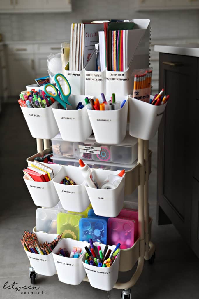 How to Organize the Craft Mess - Between Carpools