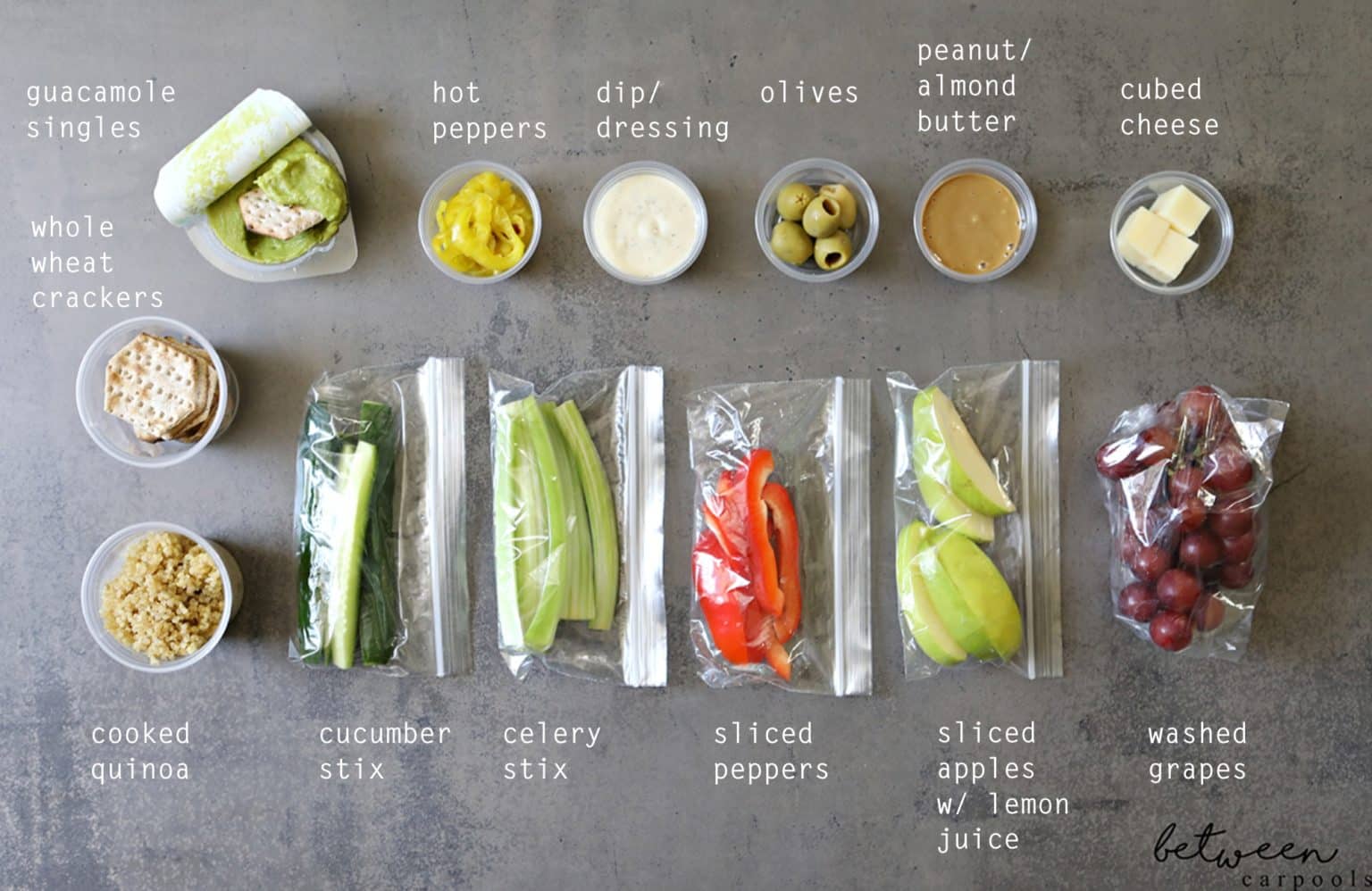 Grab And Go Summer Snack Solution - Between Carpools
