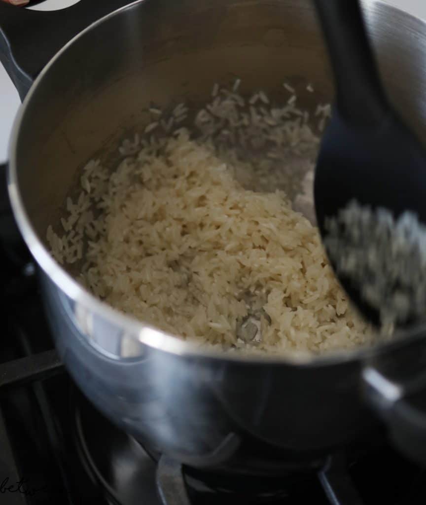 How to Achieve Perfectly Cooked Stovetop Rice - Between Carpools