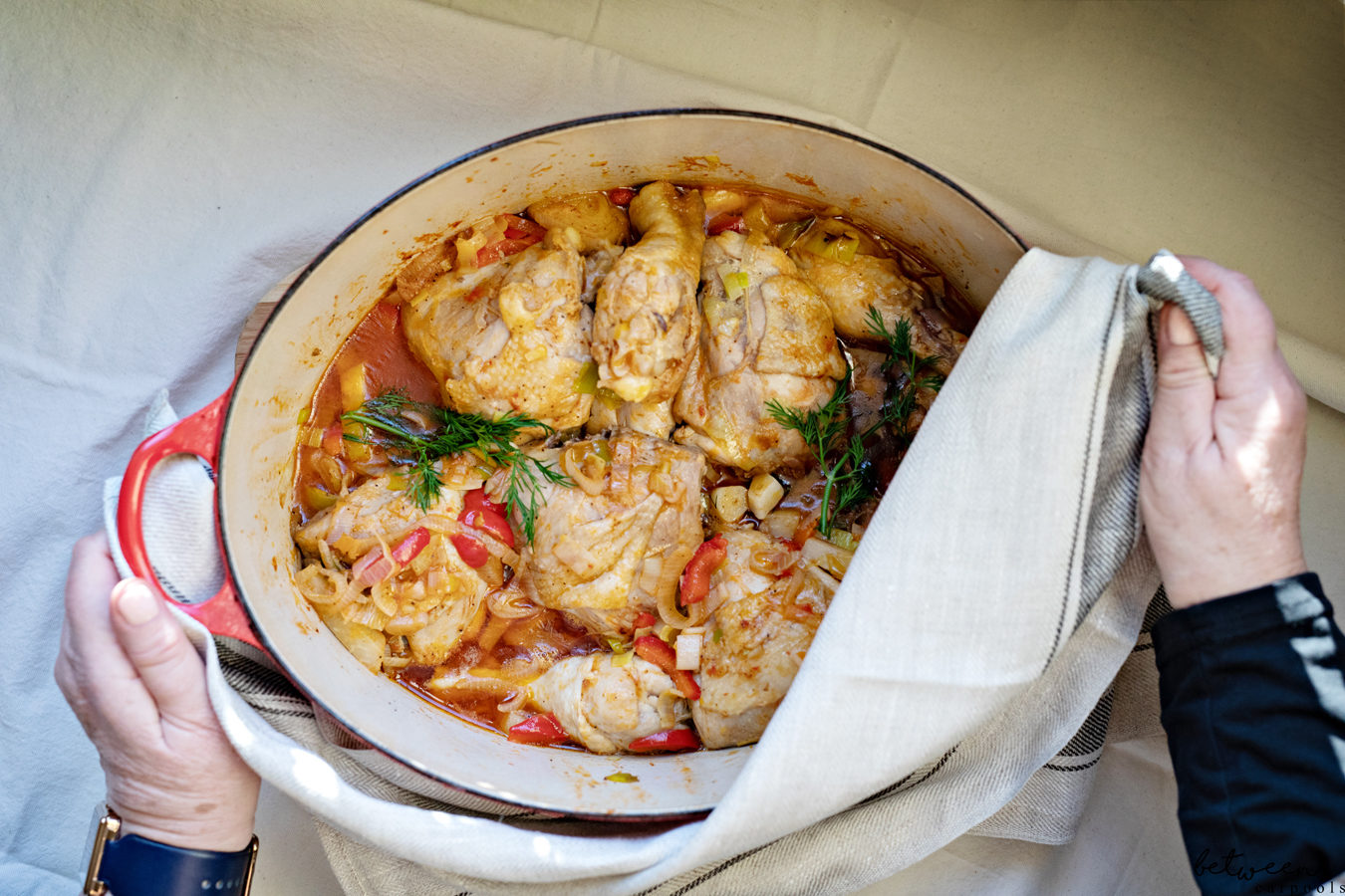 Pollo Alla Cacciatora: Ima's Chicken I Dream About - Between Carpools