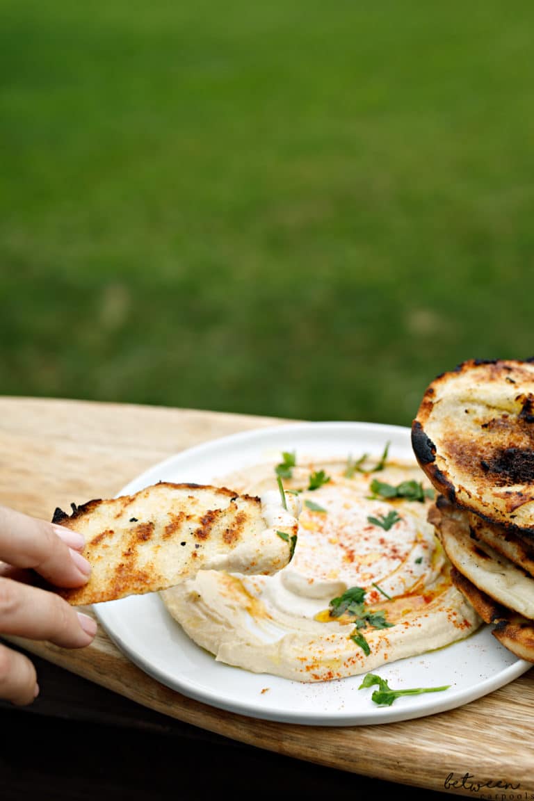 Why You Need Toasted Grilled Pitas at Your BBQ - Between Carpools