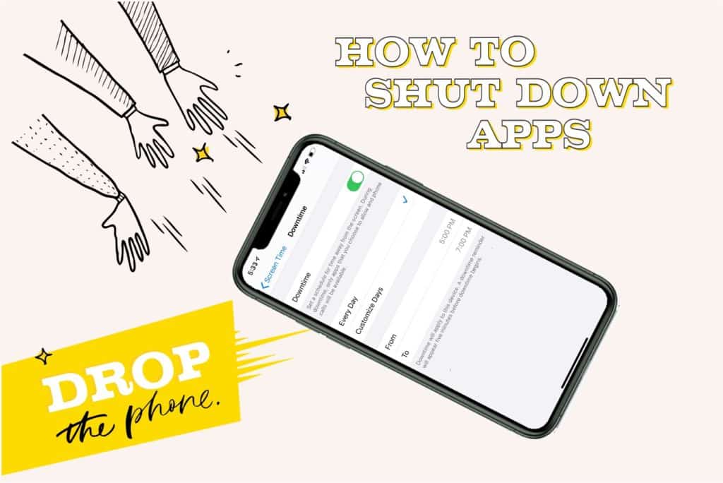 Shut Down Some Apps To Really Drop The Phone - Between Carpools