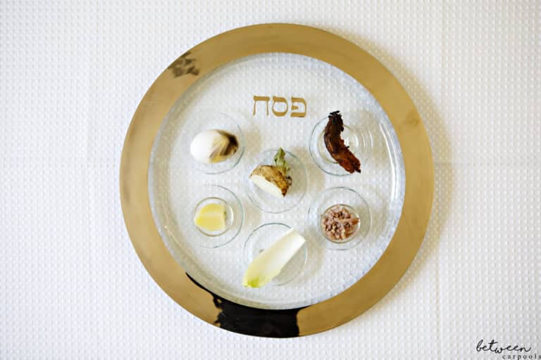 Basics: What goes on the Seder Plate (keara). - Between Carpools