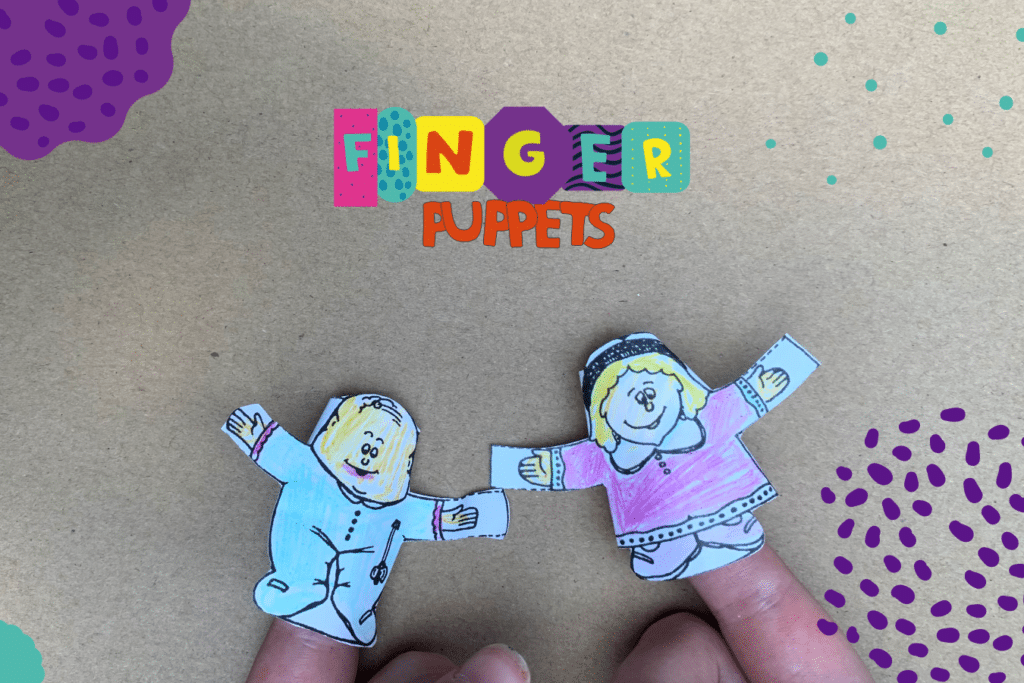 We Know What You Need Right This Moment. This Finger Puppet Activity ...