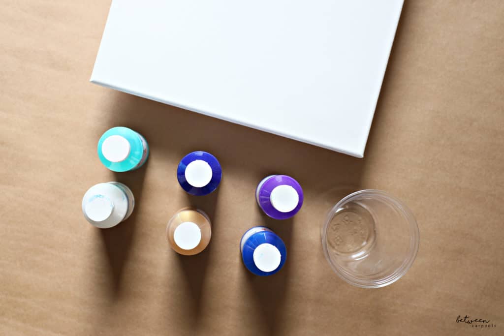 How to Make These Gorgeous Marbleized Paintings - Between Carpools