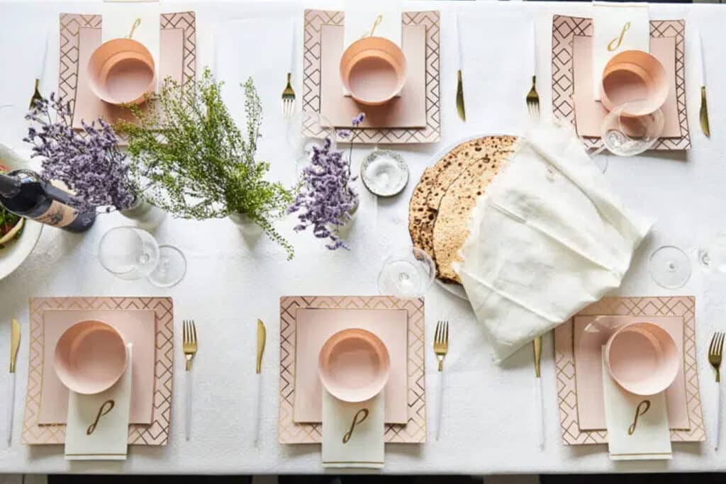 It's Super Easy to Recreate This Gorgeous Yom Tov Table - Between Carpools