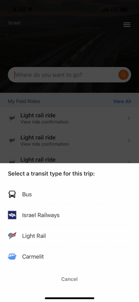 Move Over Rav Kav: You Can Now Pay for Public Transportation in Israel ...