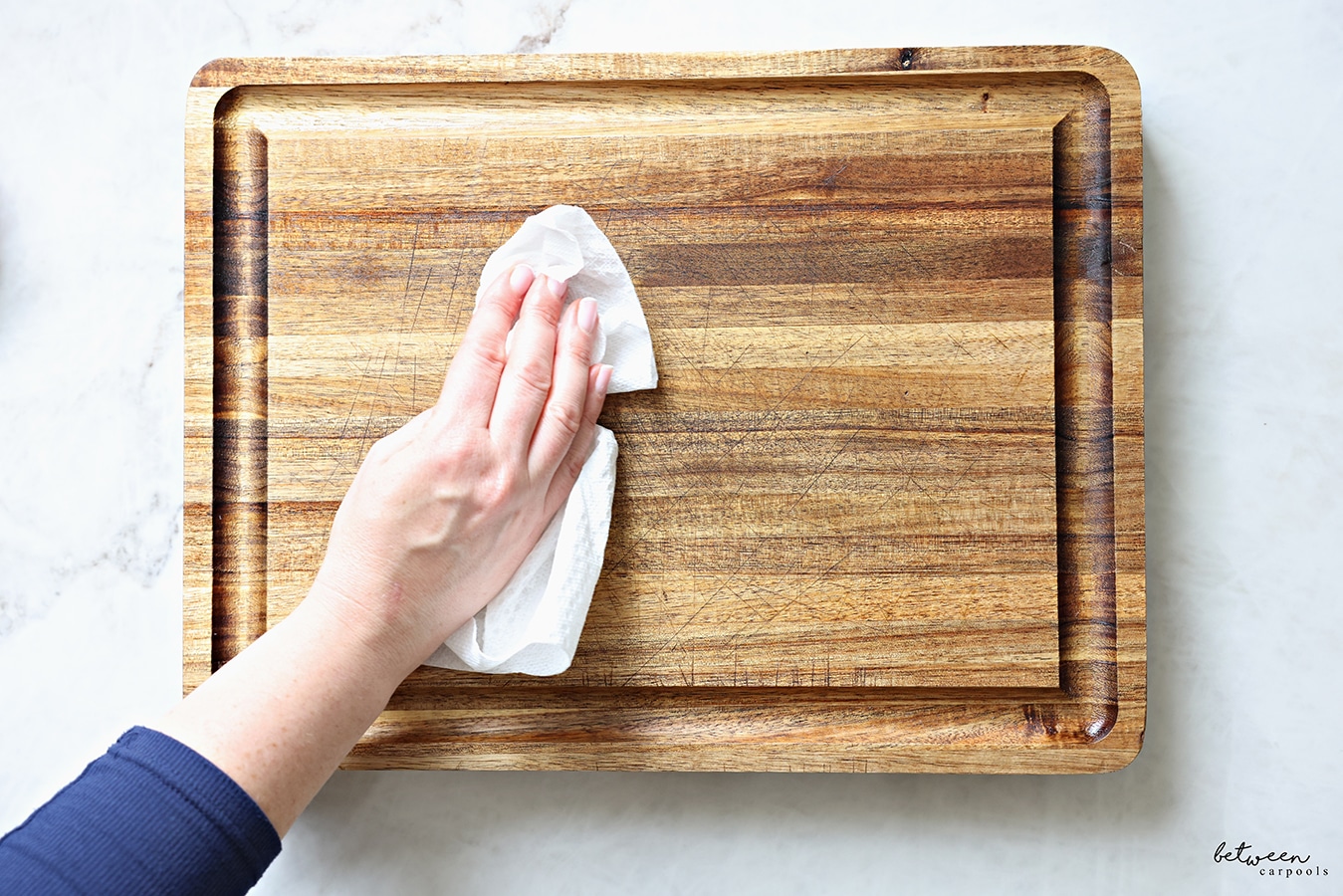 How to Maintain Your Wood Cutting Boards - Between Carpools