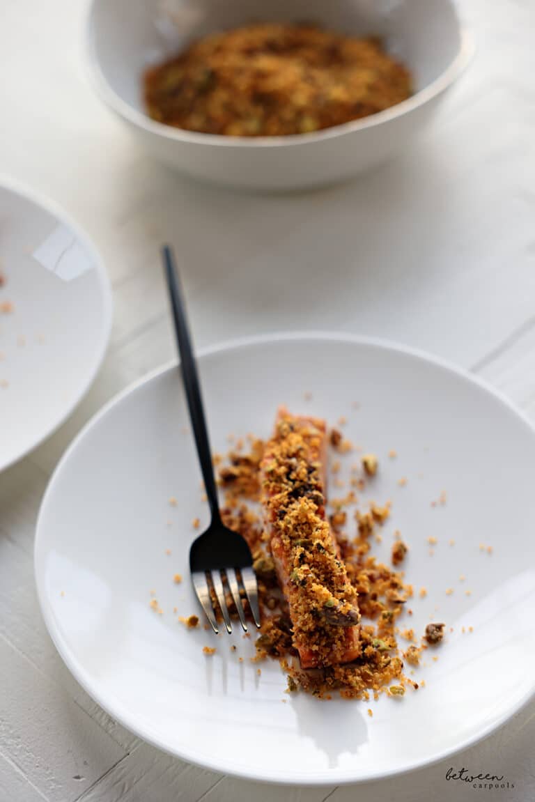 Chevy’s Pistachio Salmon - Between Carpools