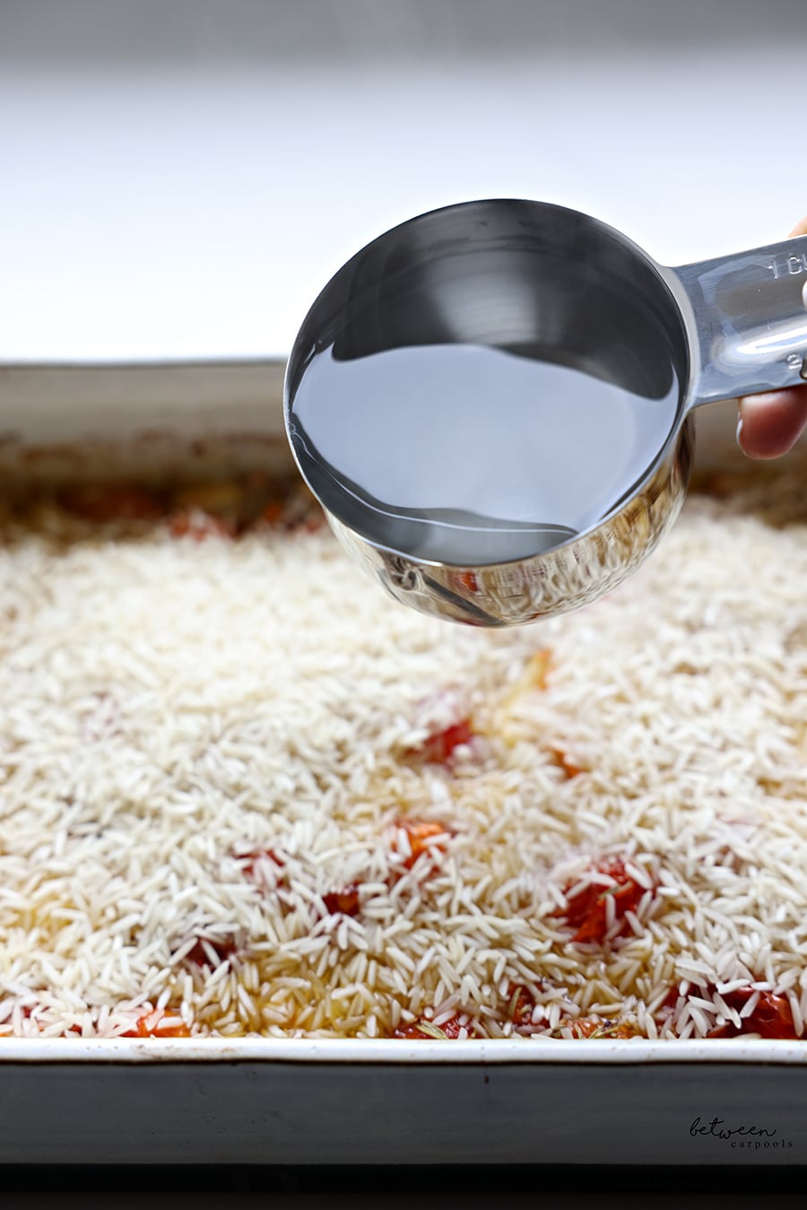 The 9x13 Life: Garlic Confit And Blistered Tomato Rice - Between Carpools