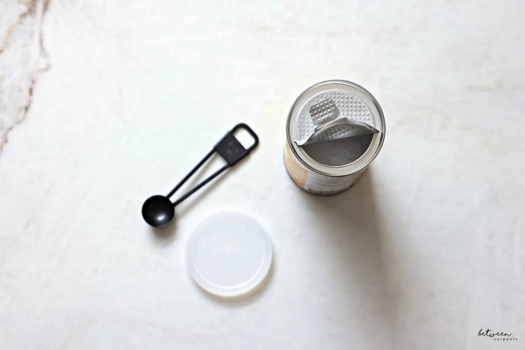 The Baking Powder / Cornstarch Hack for Even Scooping - Between Carpools