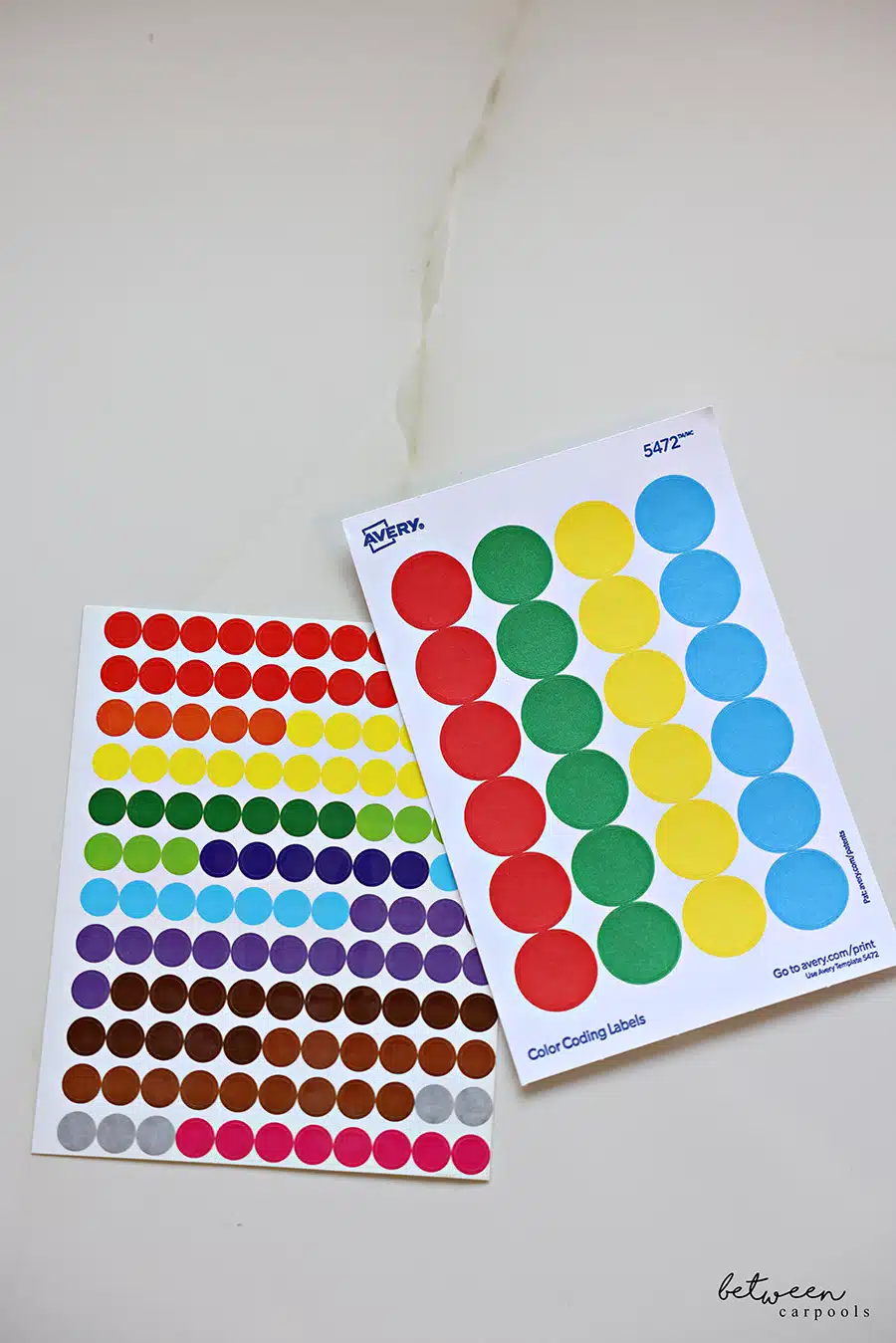 The Dot Sticker Activity for Toddlers - Between Carpools