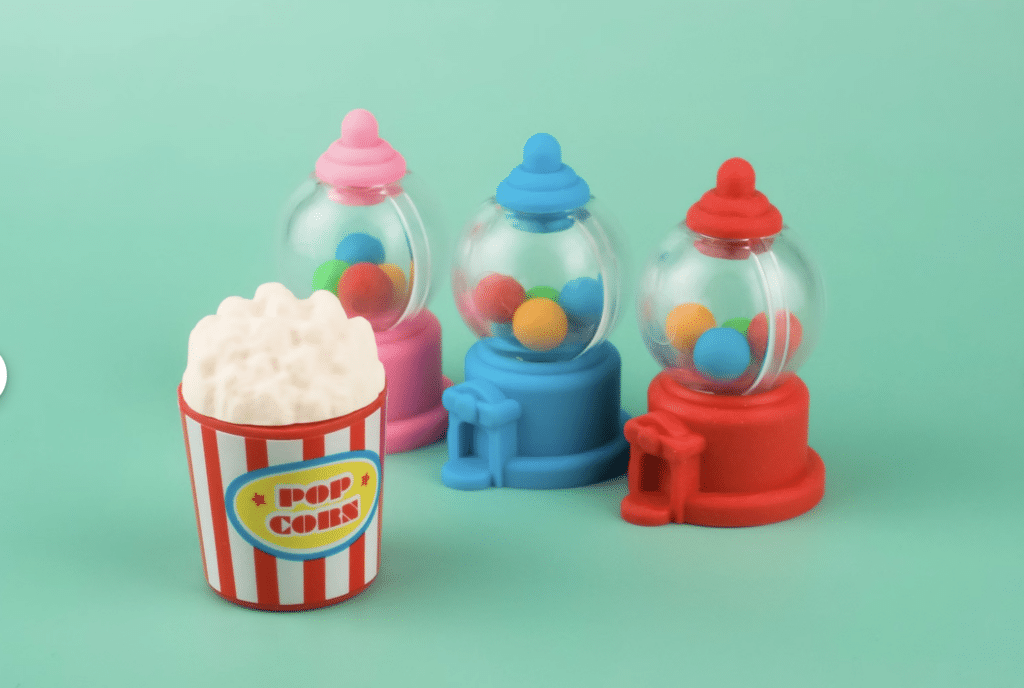 How to Collect and Organize Mini Erasers - Between Carpools