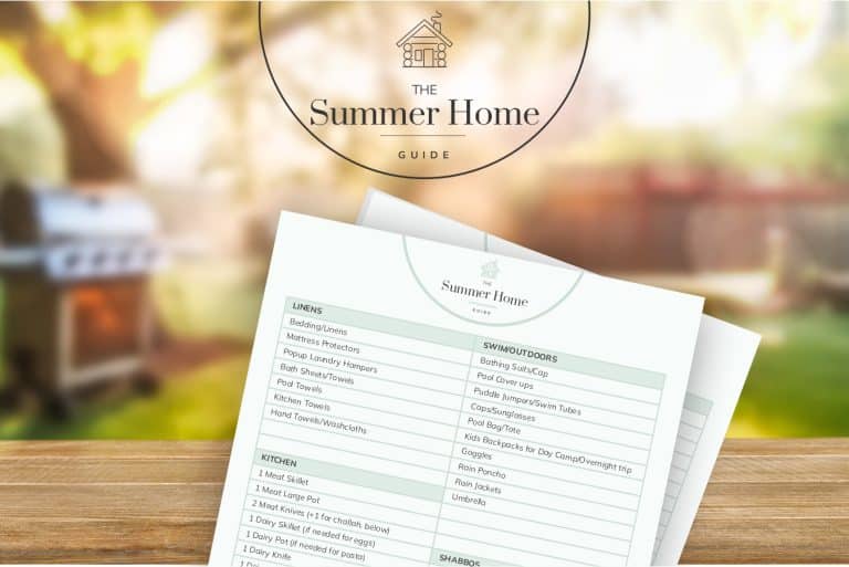 How to Set Up a Summer Home/Bungalow - Between Carpools