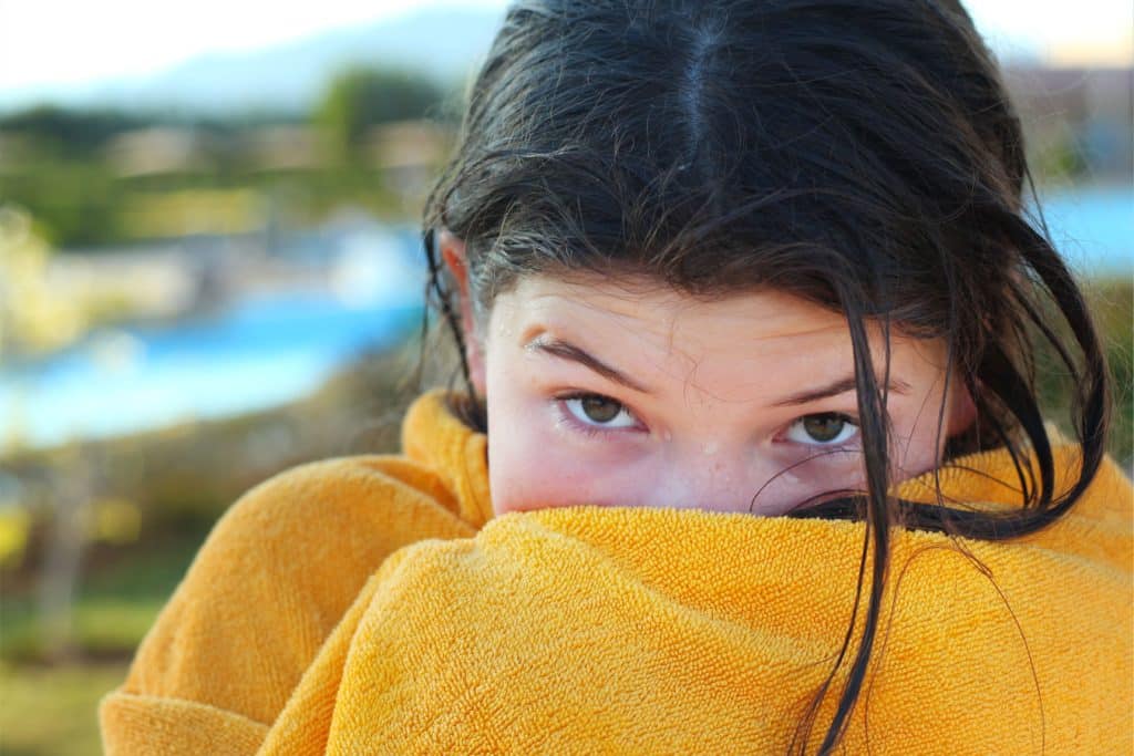 The Solution to Dry Pool Hair - Between Carpools