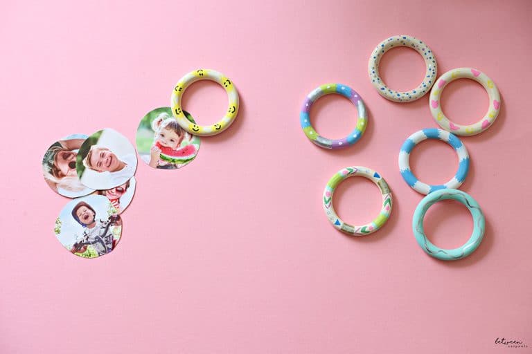 The Mini Photo Magnet Craft - Between Carpools