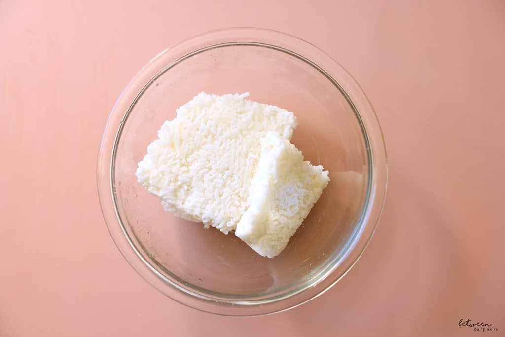 How to Make Frozen Rice Packets - Between Carpools