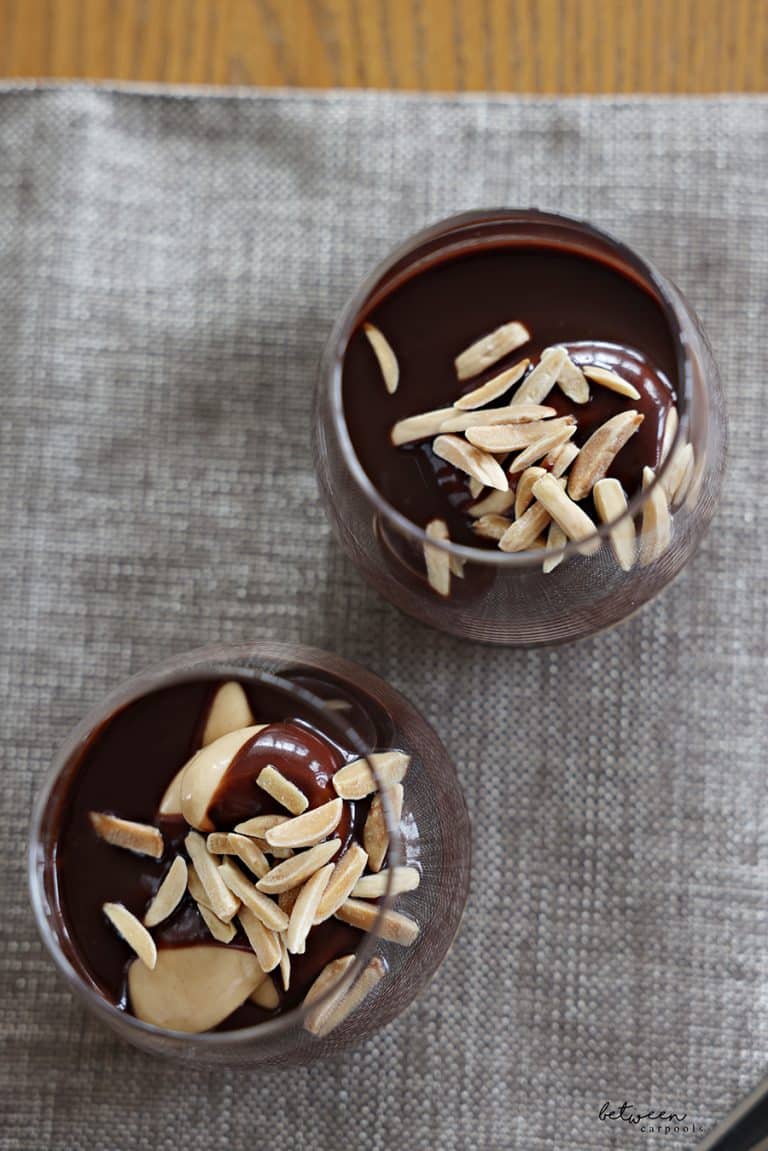 Peanut Butter and Chocolate Mousse Cups - Between Carpools