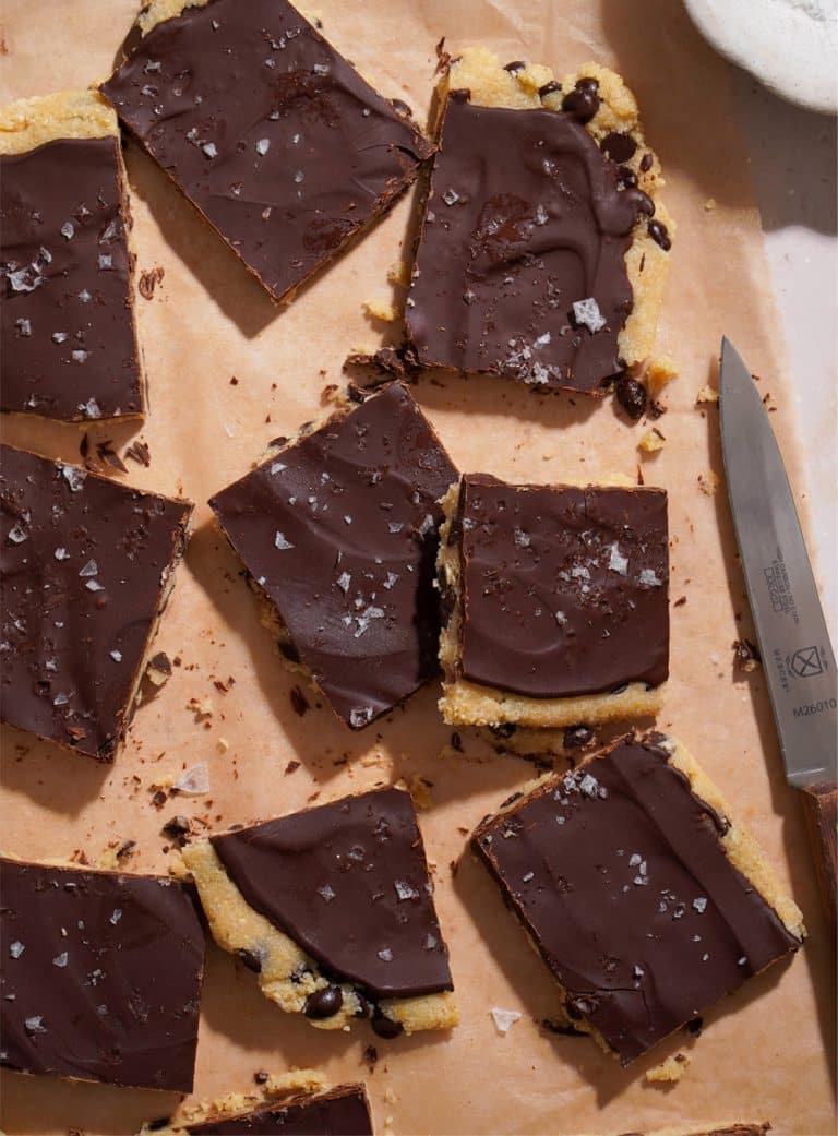 Gluten Free Cookie Dough Bark - Between Carpools