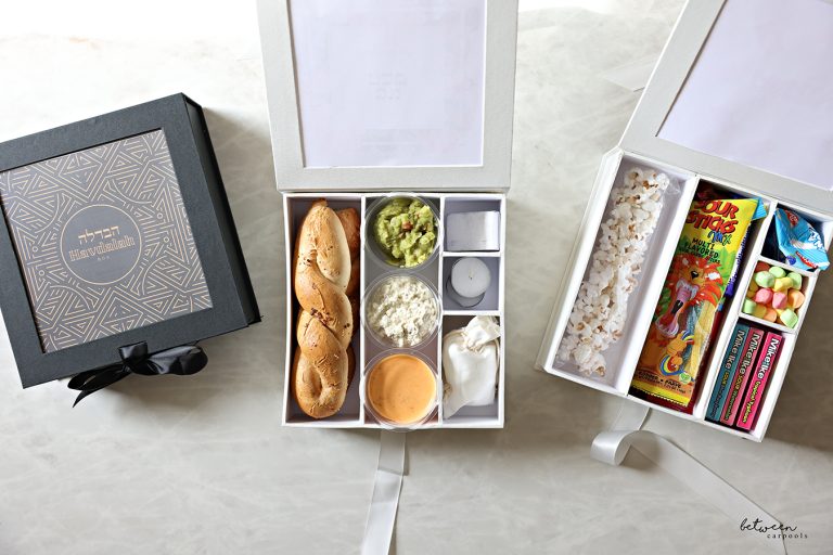 Fill This Hostess Box Mishloach Manos - Between Carpools