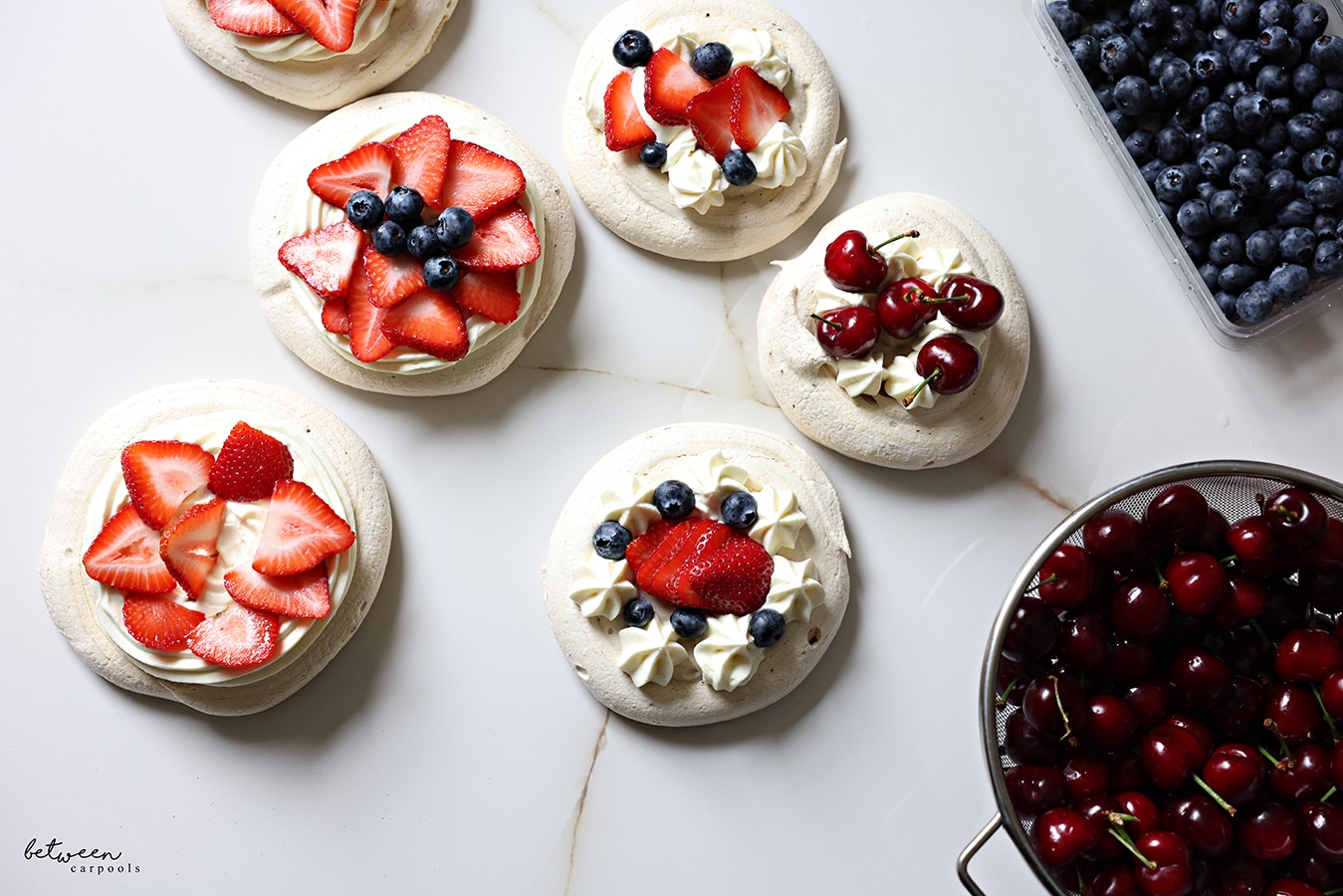 Coffee Meringue and White Chocolate Cream Cake - Between Carpools