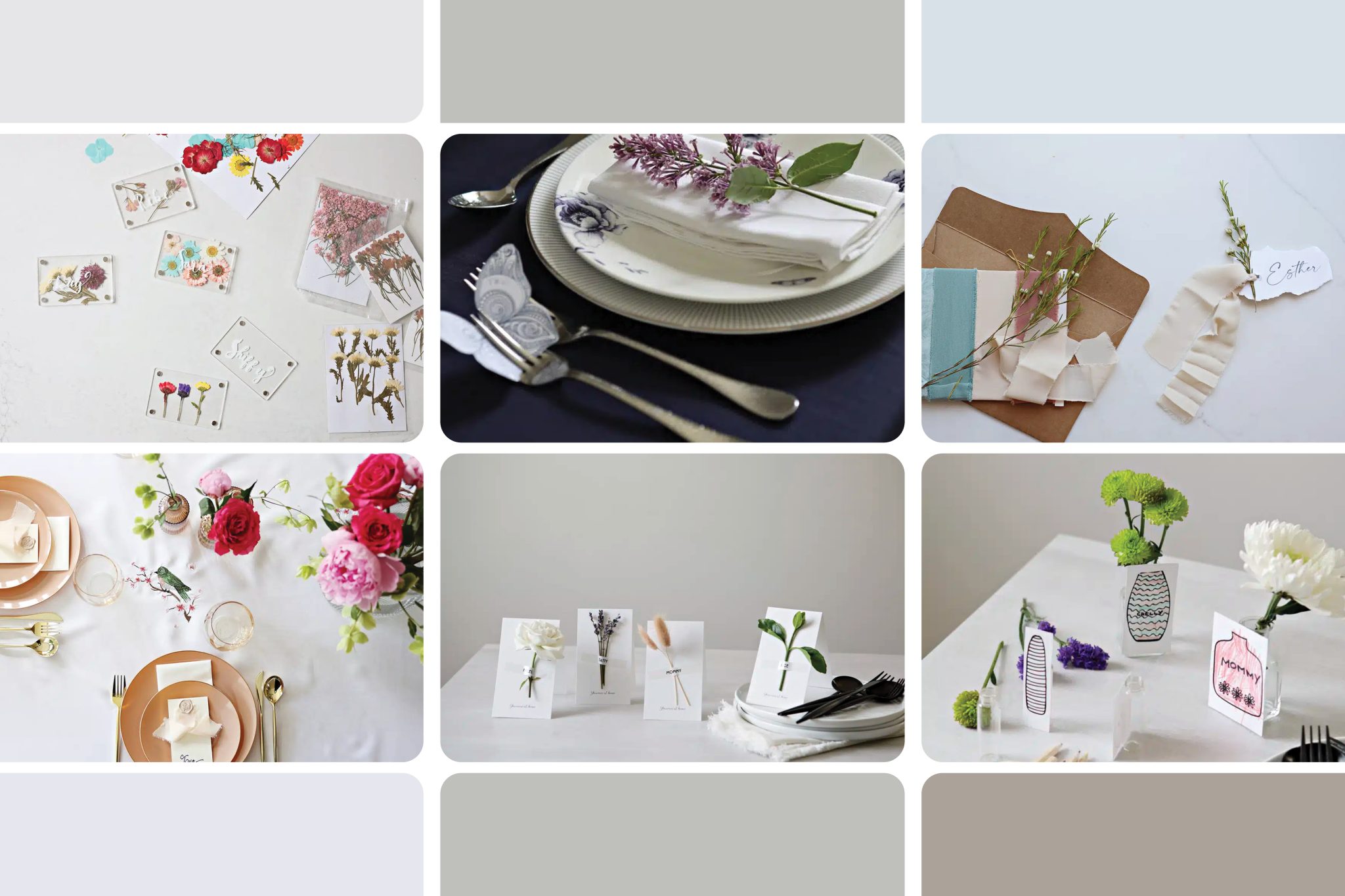 Our 8 Favorite Place Card Ideas - Between Carpools