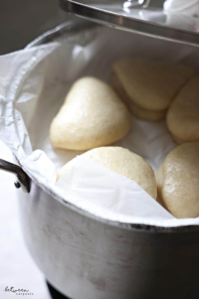 How to Make Bao Buns Without a Steamer - Between Carpools