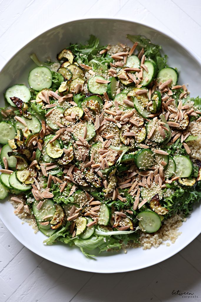 Sesame and Cucumber Salad - Between Carpools