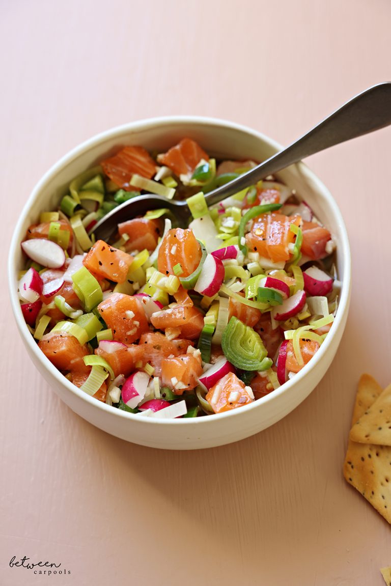 Homemade Cured Salmon - Between Carpools